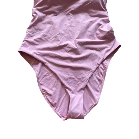 Everlane | Swim | Everlane The String Onepiece Pink Tie Low Back ...